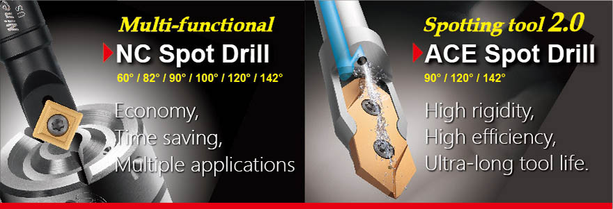 Nine9 NC Spot Drill Bit | CNC Turning Machine Centres